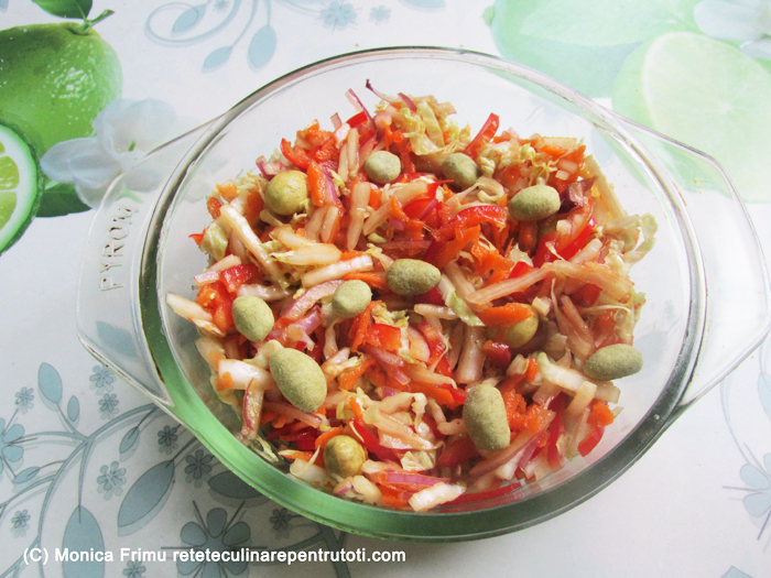 Salată de legume cu alune wasabi | Retete Culinare Pentru Toti
